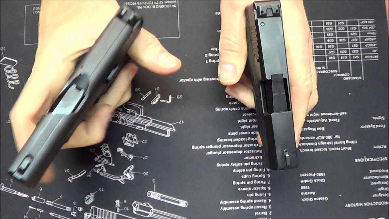 Beretta Nano vs Walther PPs Size & Feature Comparison - YouTube