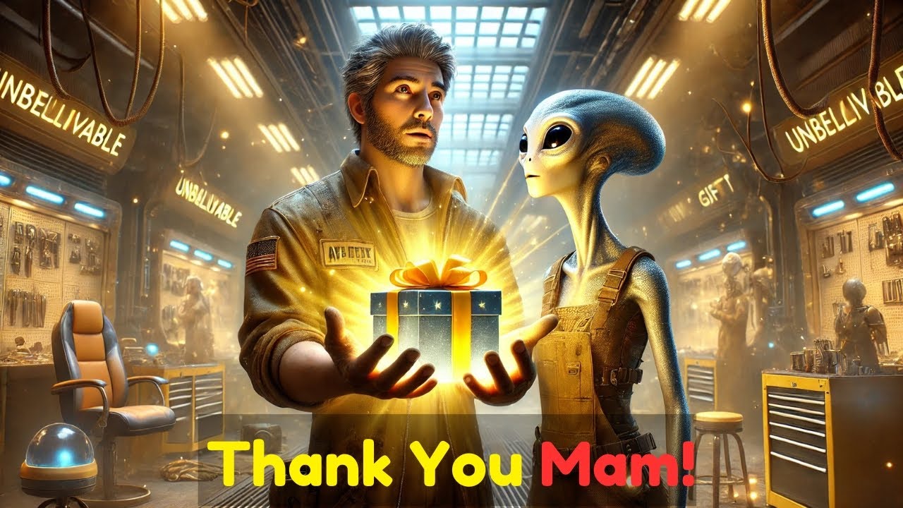 You Won’t Believe What This Alien Women Gave Human Mechanic for Her ...
