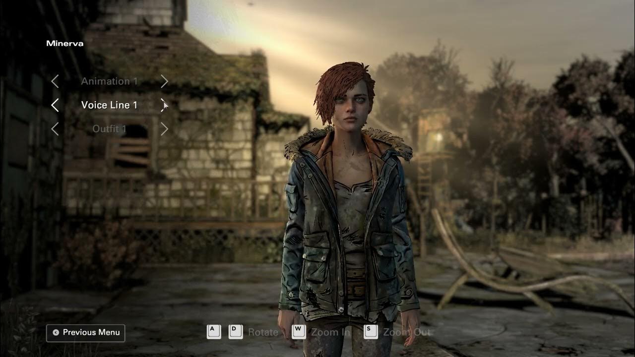 The Walking Dead: The Telltale Definitive Series Minerva: All Animations, Voice Lines, Outfits ...