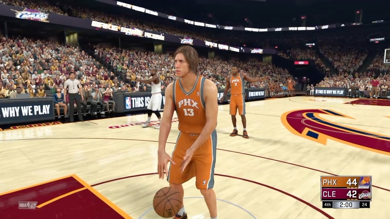 NBA 2K17 | STEVE NASH BALLS KYRIE!! - ONLINE MATCH - YouTube