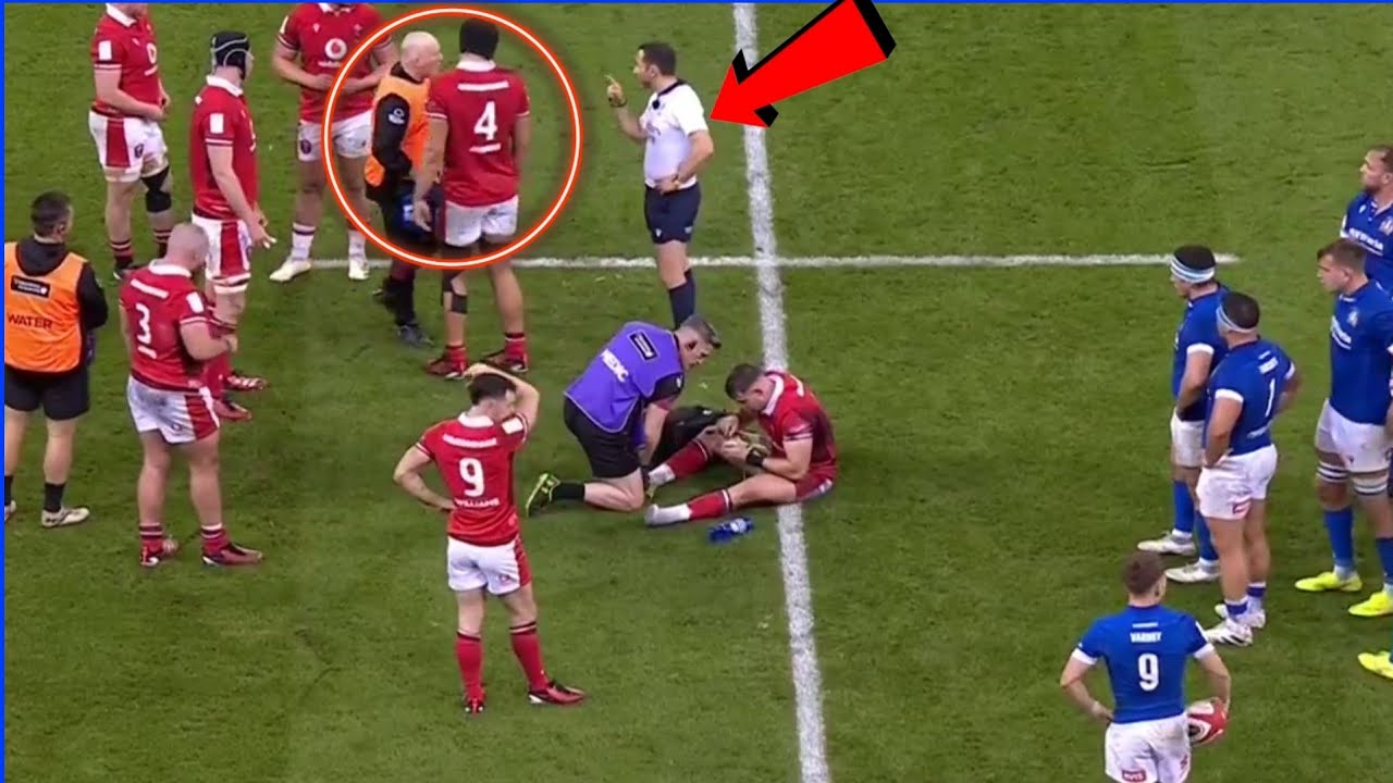 Mic Captures TENSE Exchange; Welsh WATERBOY NEIL JENKINS Confronts ...