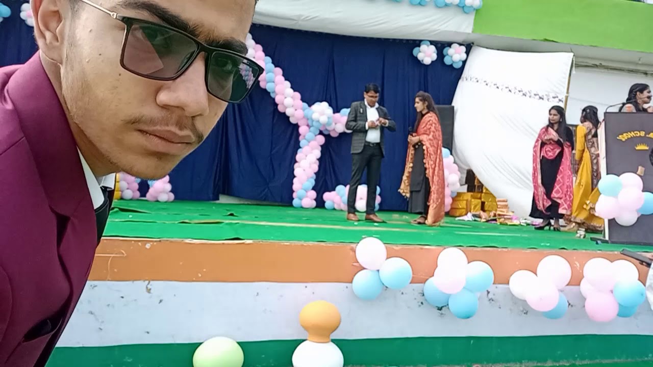 Fare well party all management on stage with students session 2019-20 ...