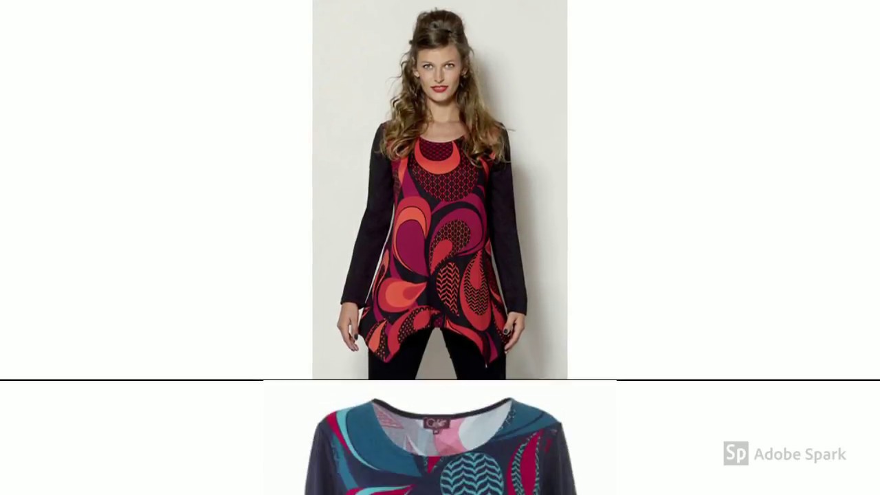 NOUVELLE COLLECTION COLINE HIVER 2017/18 (ROBE) - YouTube