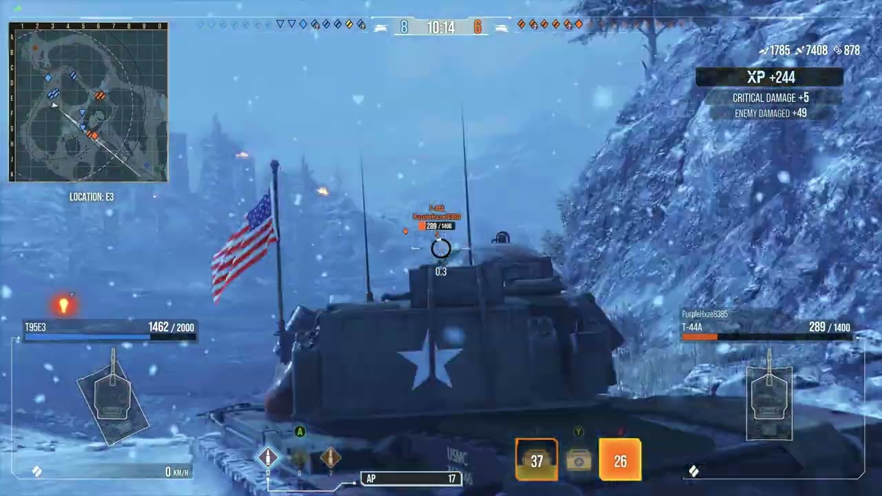 World of Tanks Console T95E3 7 Kills (M) - YouTube