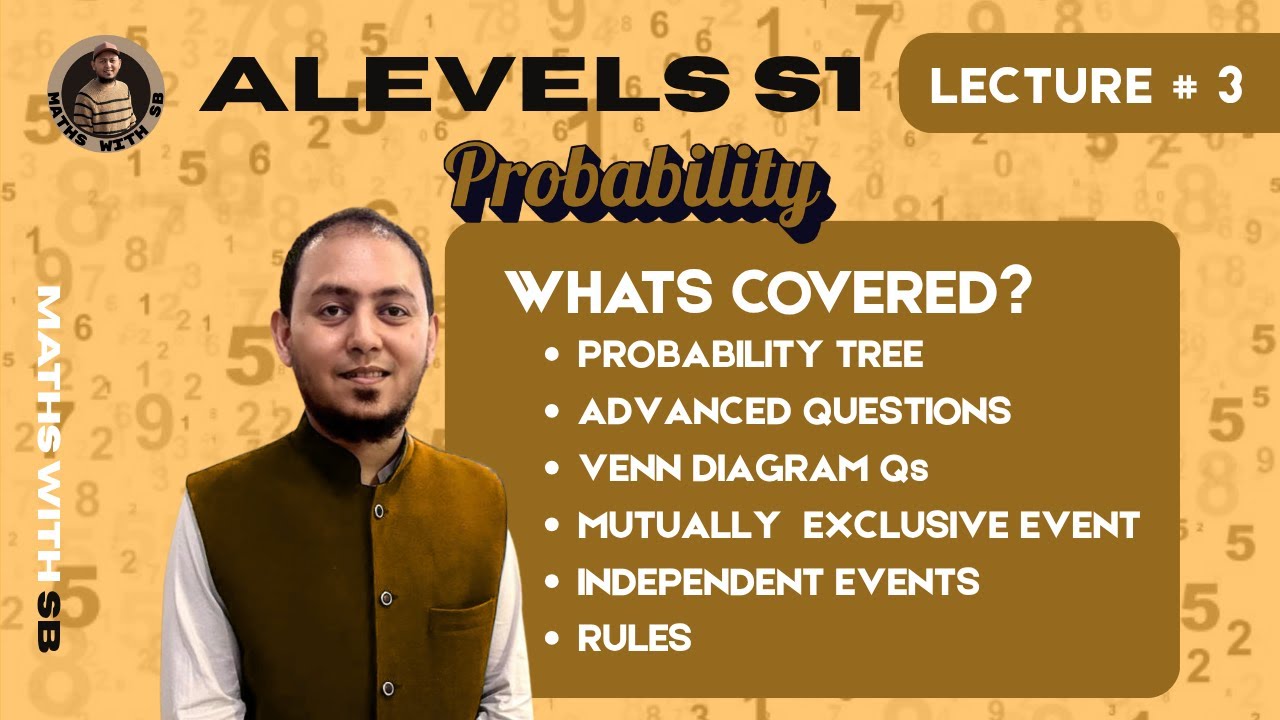 Mutually Exclusive & Independent Events | Probability | S1 | A LEVEL ...
