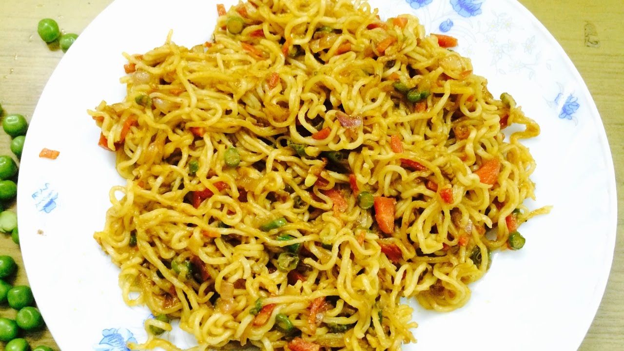 Maggi Noodles In Chinese Style / New Version Of Maggi - YouTube