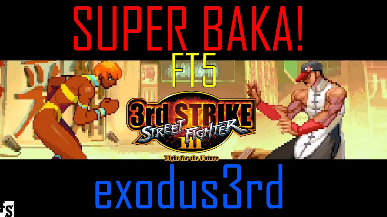 Street Fighter III: Third Strike - SUPER BAKA! [Elena] vs exodus3rd ...