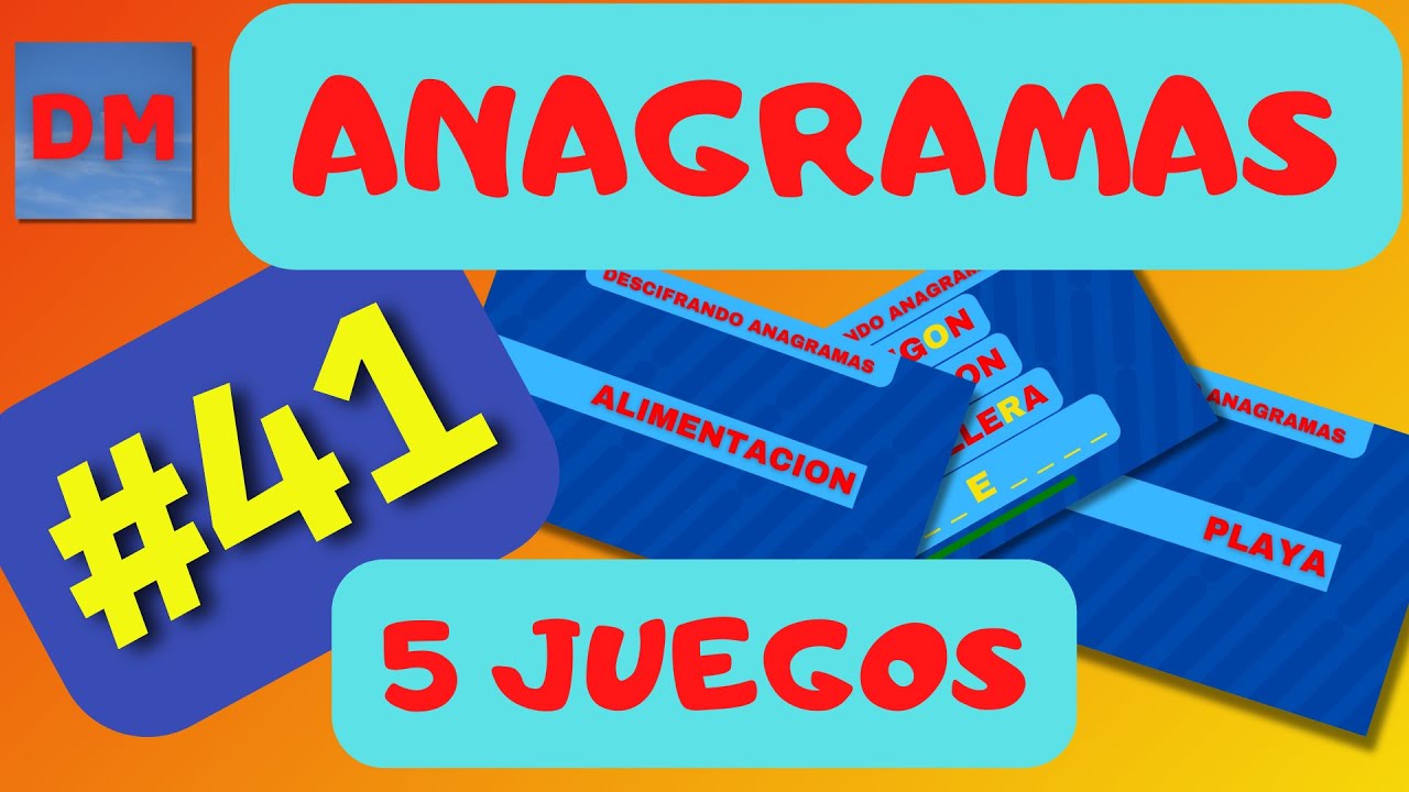 Activa tu mente - Haz este ejercicio | Anagramas en español #041 - YouTube