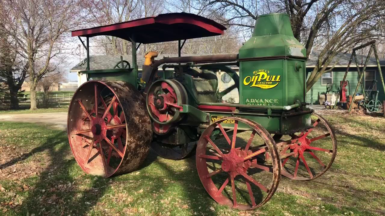 Rumely OilPull Model 20-40 - YouTube