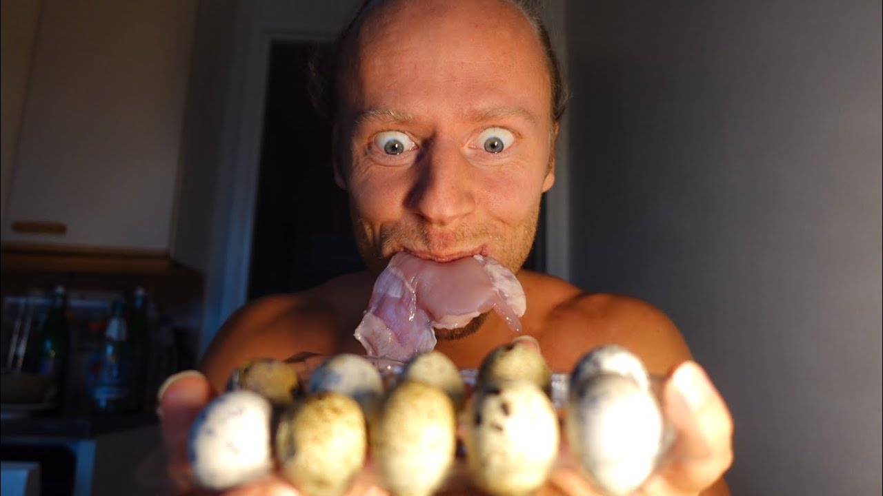 Raw Chicken Experiment Day 141: Super Eggs (RAW) - YouTube