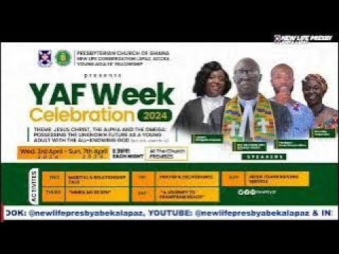 || DAY 3 || YAF WEEK CELEBRATION || THEME: JESUS CHRIST, THE ALPHA AND THE OMEGA. || - YouTube