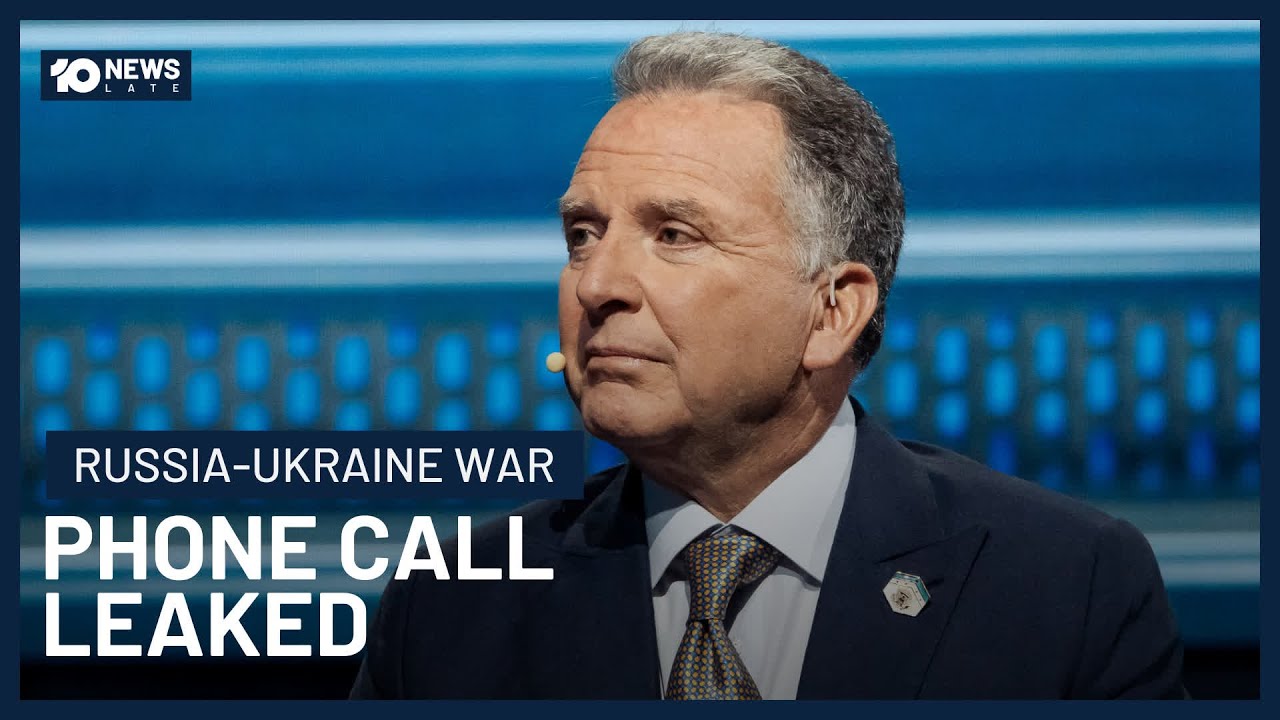 US & Russia Phone Call About Ukraine Peace Deal Leaked | 10 News - YouTube