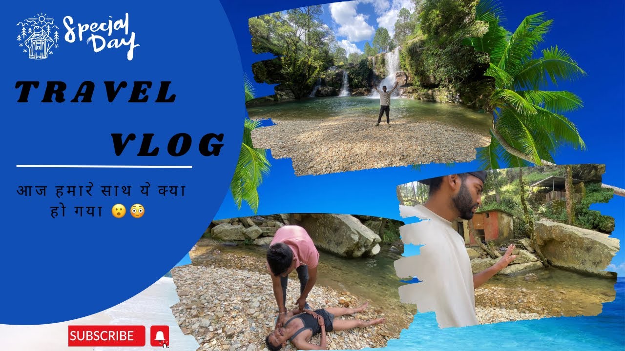 Aaj ye kyaa ho gaya …|| .Berinag water falls Kali taal || Travel vlog ...