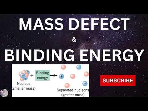 Nuclear Binding Energy. Mass Defect. Definition and explanation. - YouTube