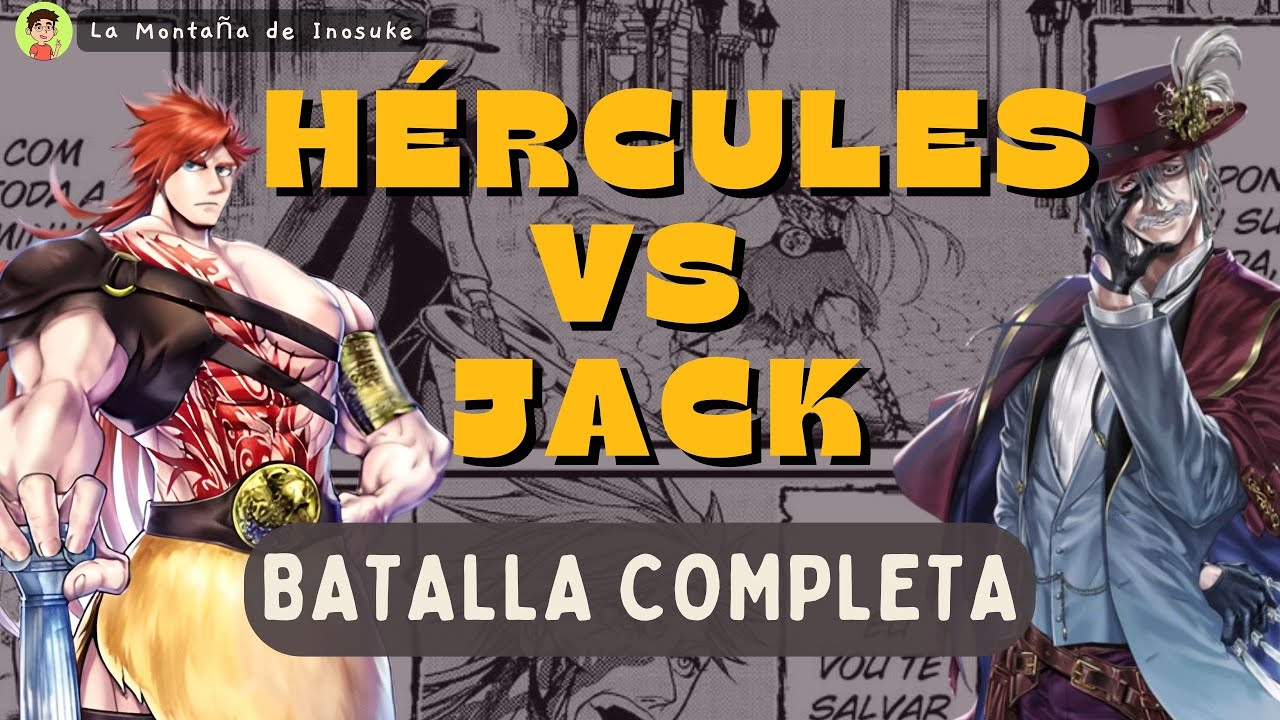 JACK EL DESTRIPADOR vs HÉRCULES | Record of Ragnarok Temporada 2 ...