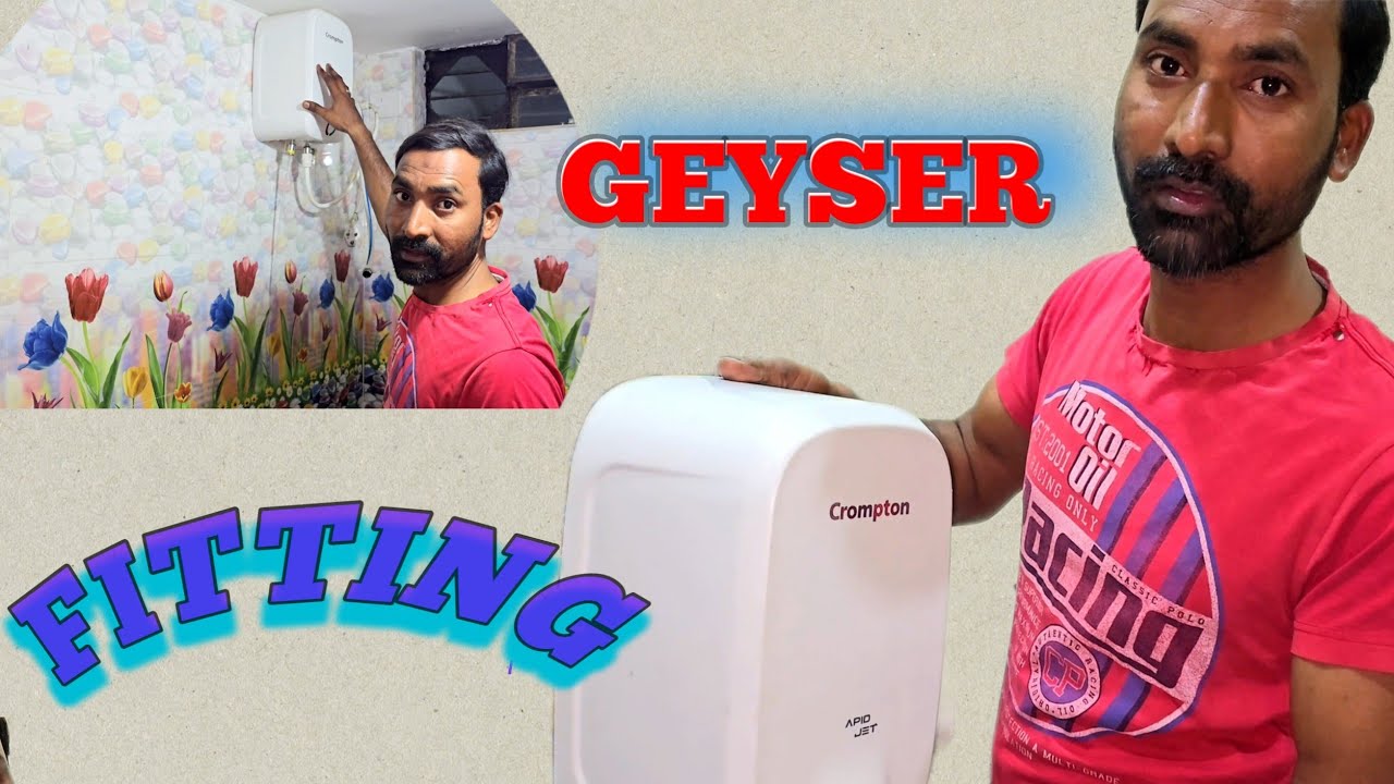 How to geyser fitting / geyser Kaise fitting Kiya Jata / Installation ...