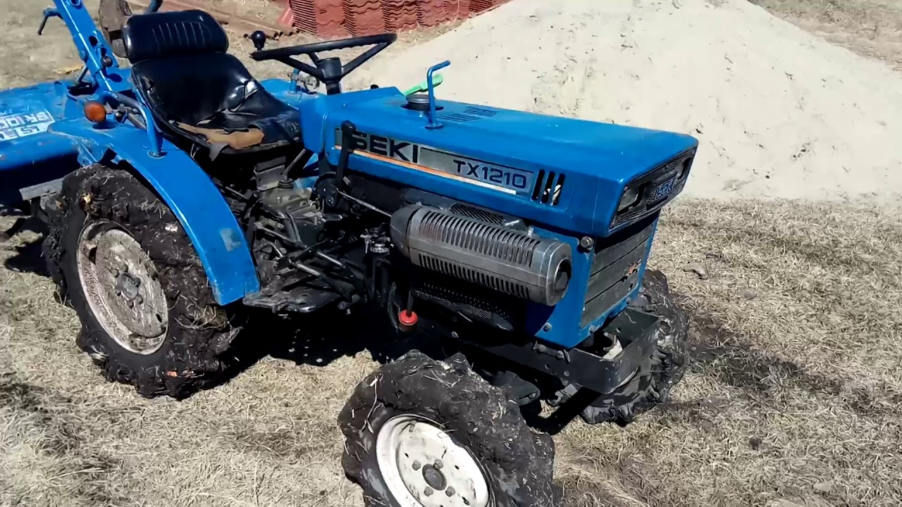 Iseki tx 1210 - YouTube