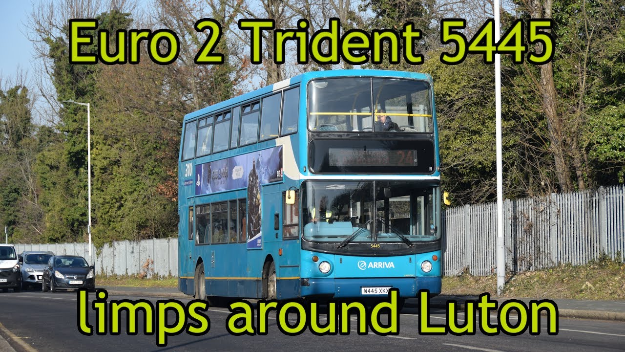 *Loud + Euro 2* Bus Journey on the 24 | 5445 (W445 XKX) | ALX400 ...