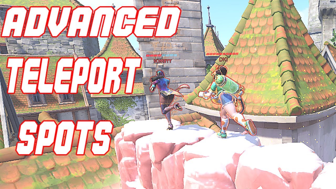 BEST TELEPORT SPOTS FOR ATTACK AND DEFENSE - YouTube