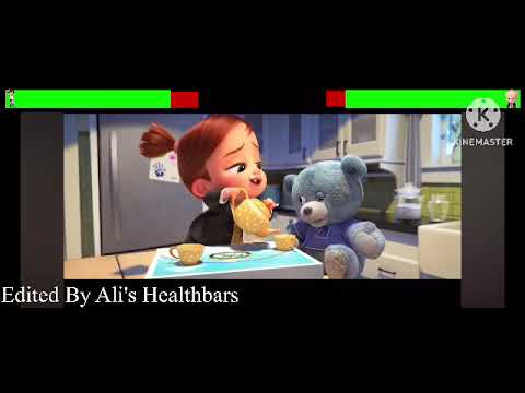 The Boss Baby: Family Business (2021) Formula Fight with healthbars