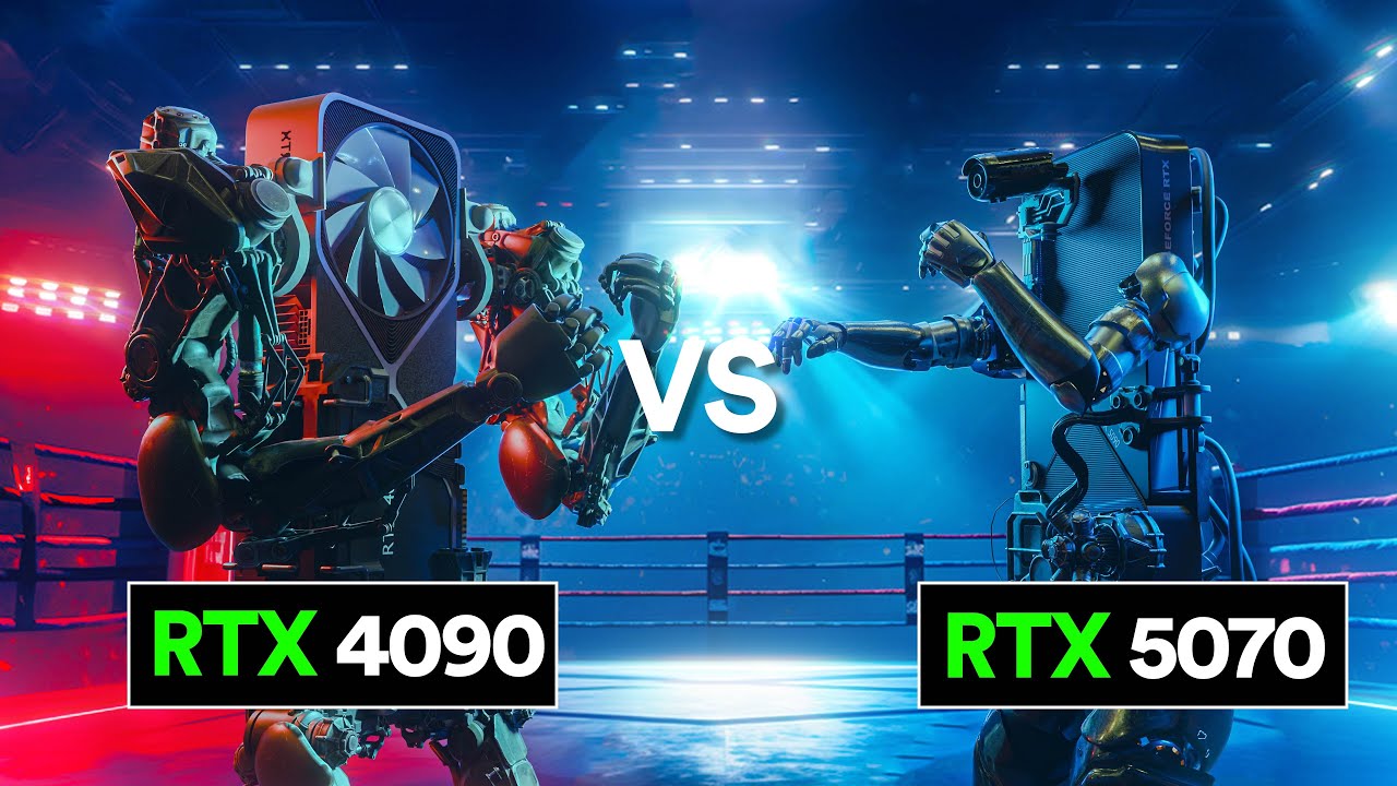 RTX 4090 vs 5070 [VERY SHORT FILM] | Made with Blender 4.3 - YouTube