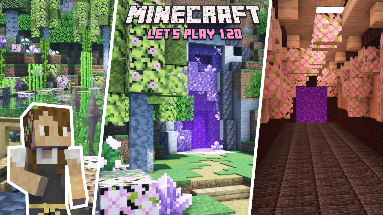 A Nether Connection For Our Magical Custom Biome | Minecraft Let's Play ...