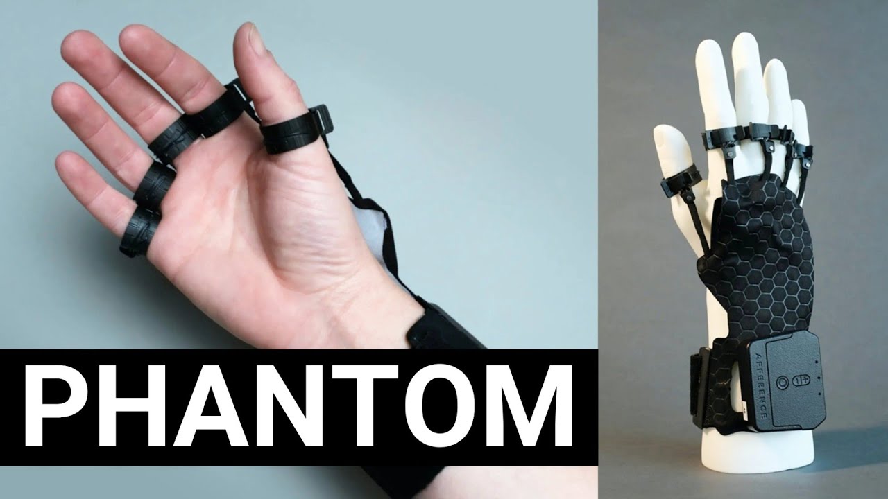 Afference Phantom VR Glove Creates Artificial Touch Sensations With ...