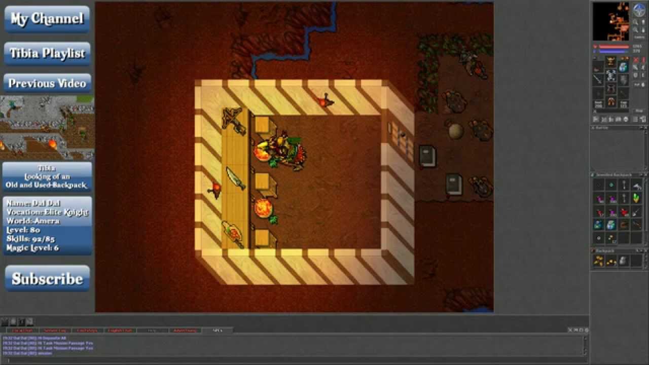 Let's Play Tibia: Thieves Guild Quest, Final Mission (ENG) - YouTube