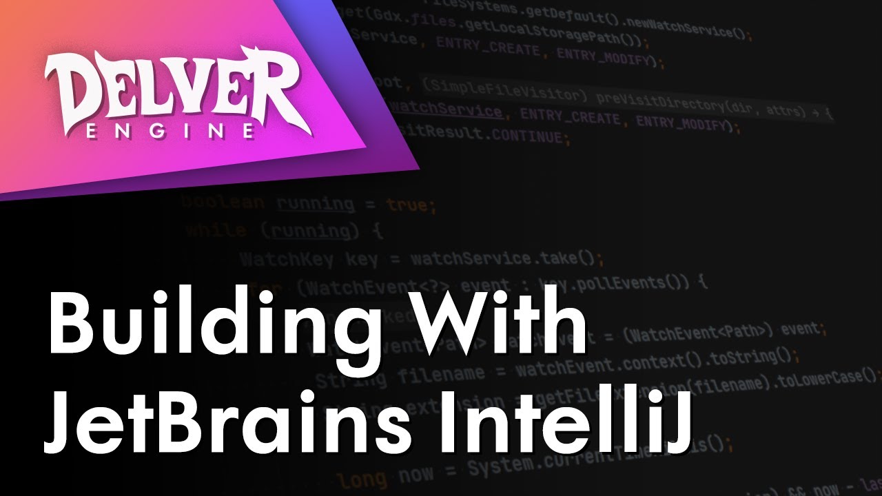 Building With JetBrains IntelliJ | Delver Engine OSS - YouTube