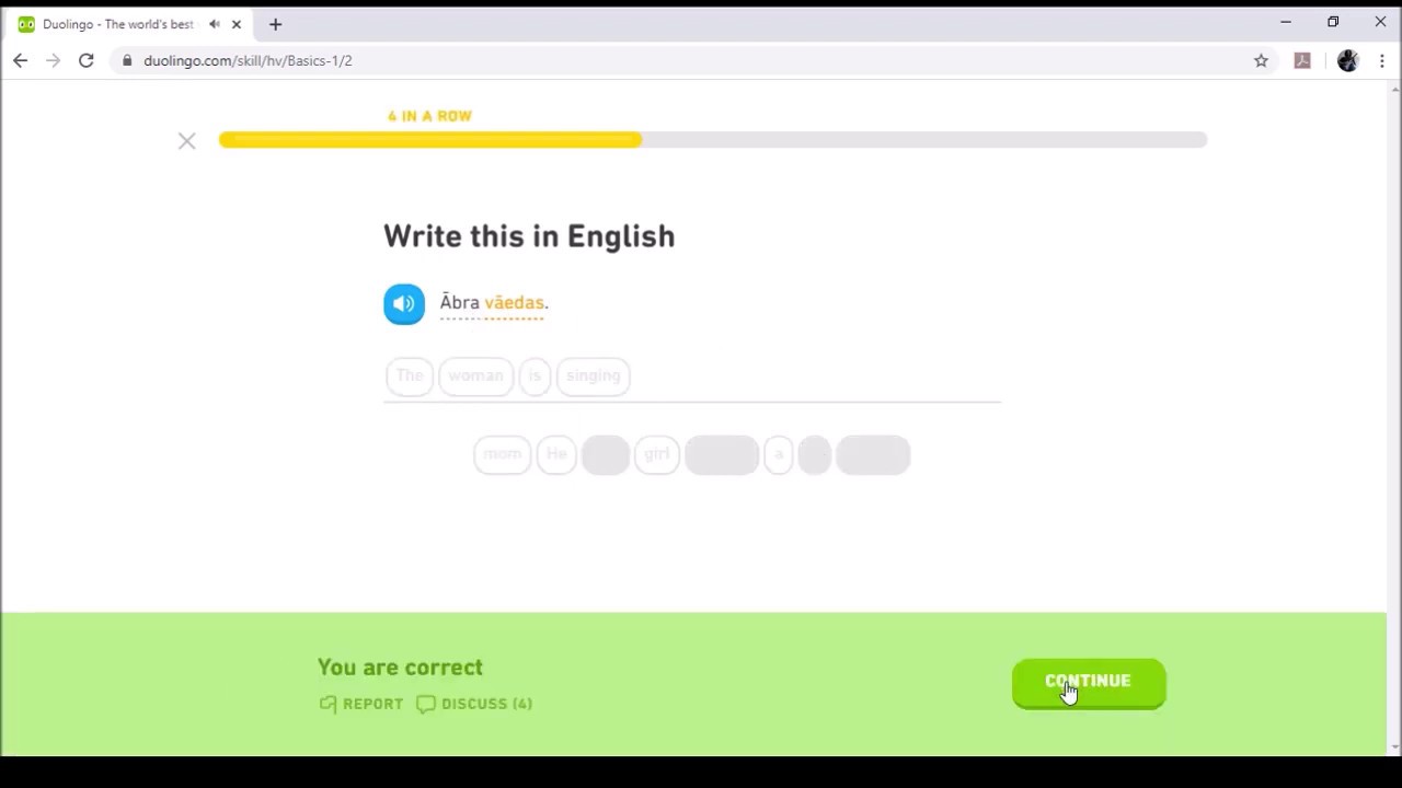 Duolingo High Valyrian Basics 1 Lesson - YouTube