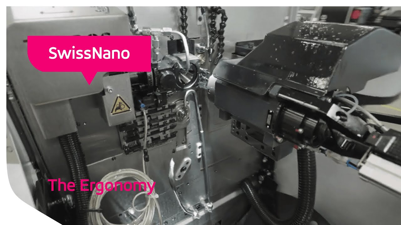 Tornos SwissNano - The Ergonomy - YouTube