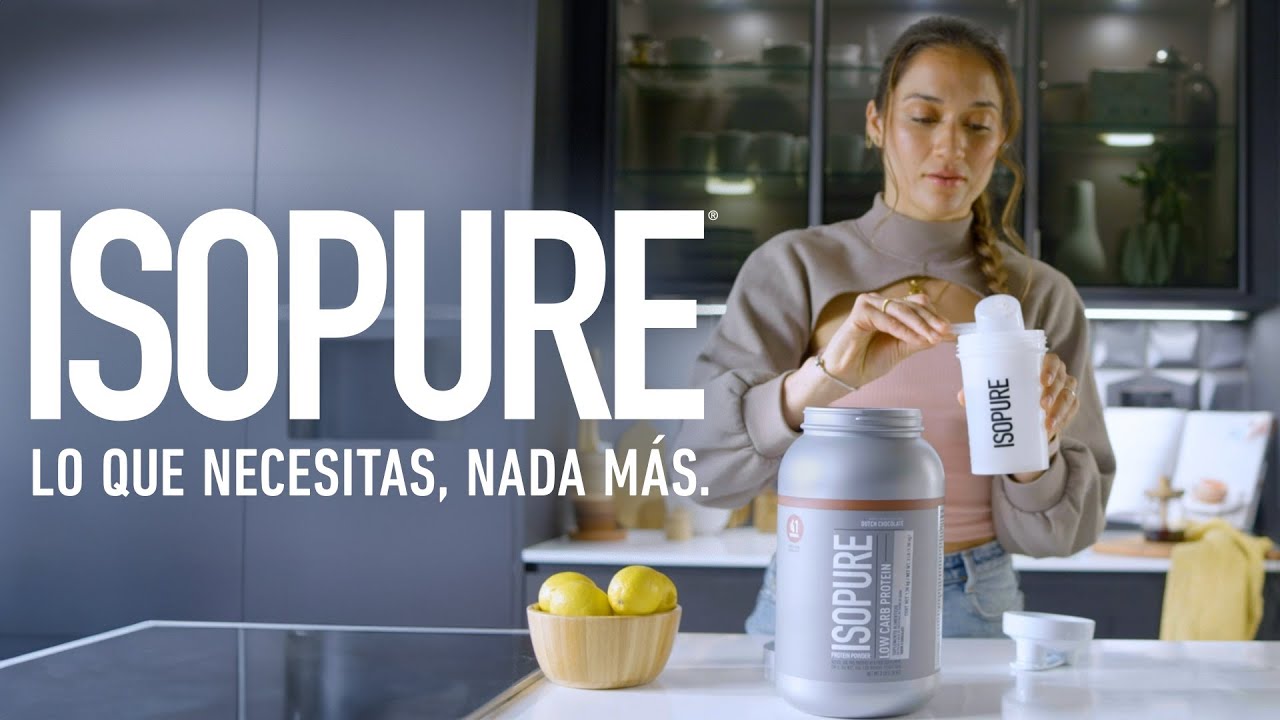 Ingredientes de calidad, solo con Isopure. - YouTube