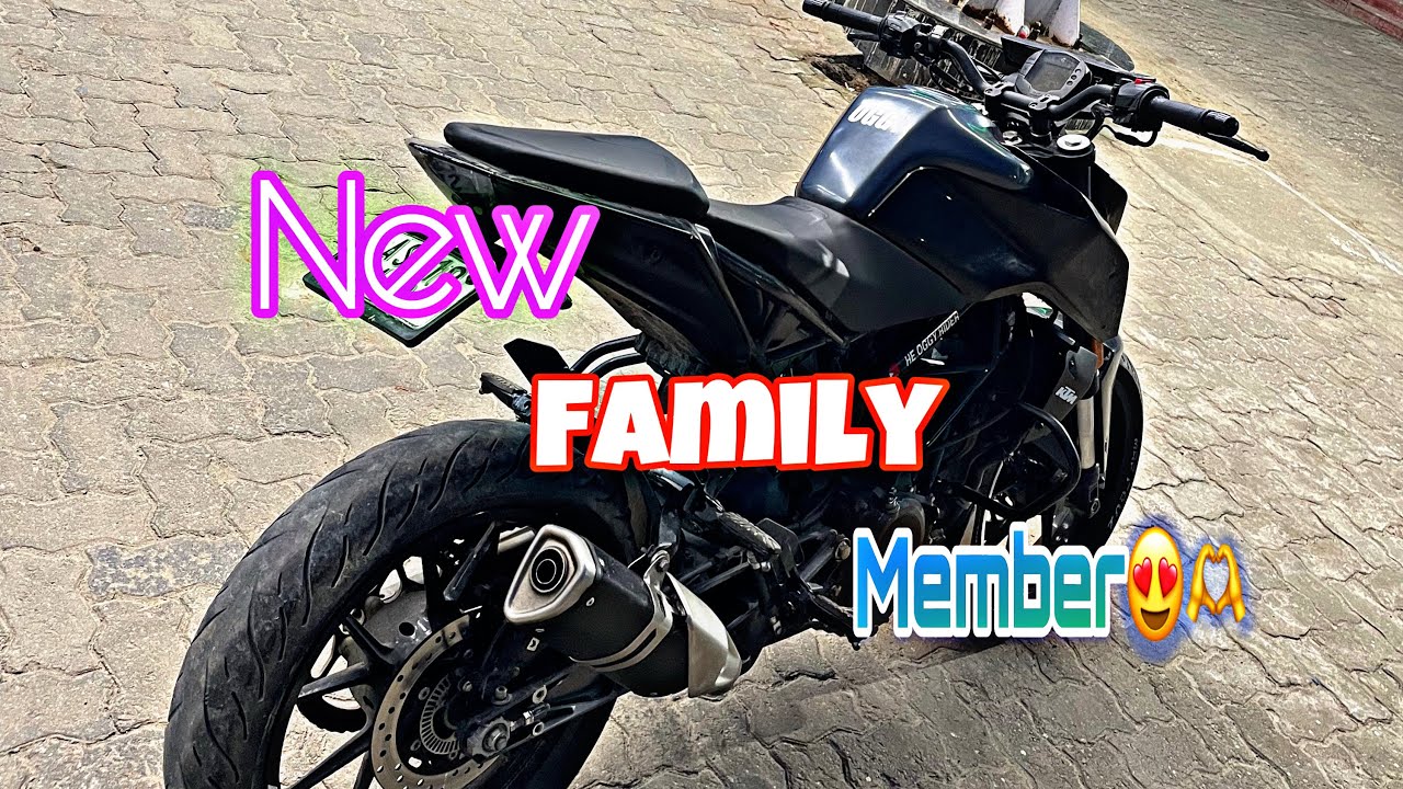 Duke 250 full black || new family member😍😍 #youtube #motovlog - YouTube