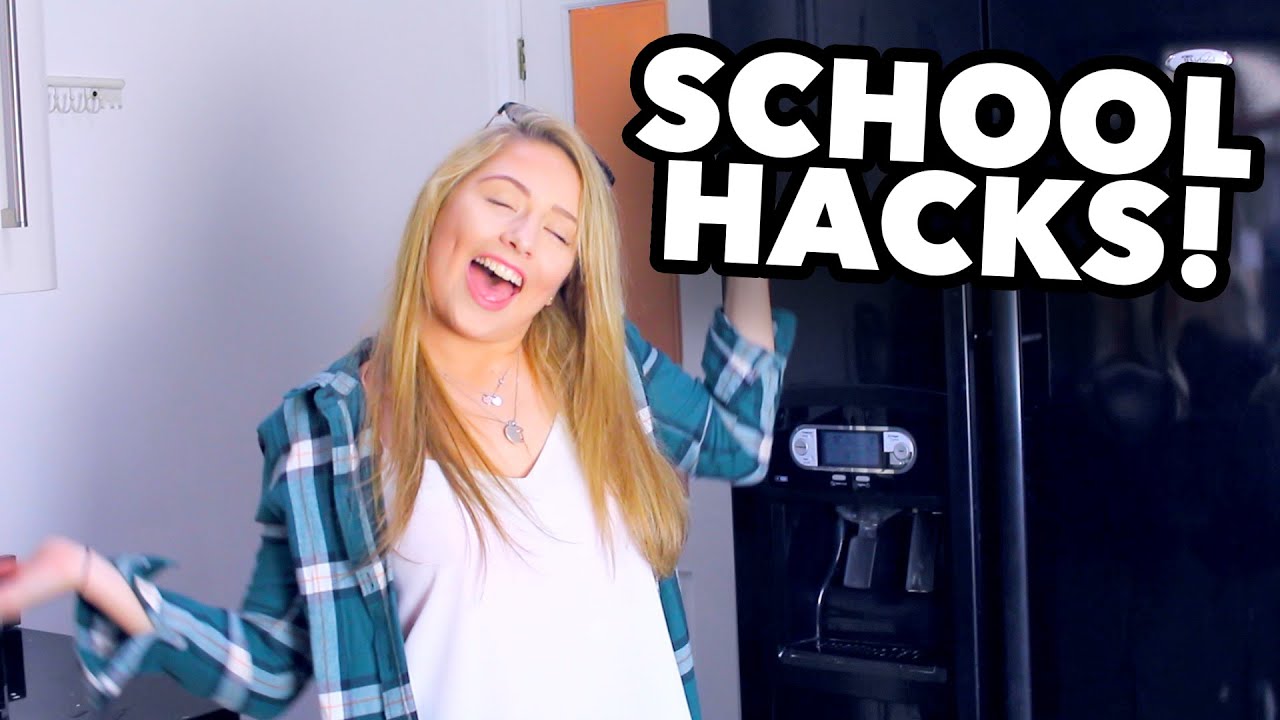 SCHOOL HACKS! - YOU NEED TO KNOW! - YouTube
