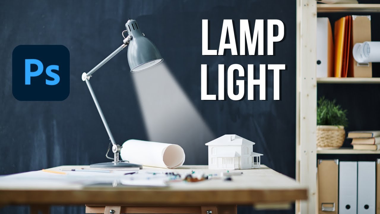 How to create realistic lamp light in Photoshop| Adding lamp light to ...
