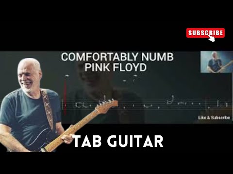 PINK FLOYD - COMFORTABLE NUMB ( TAB GUITAR ) - YouTube