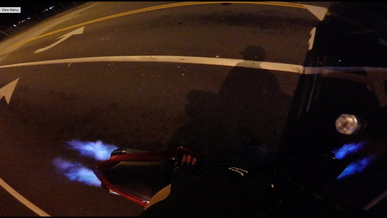 07 R1 Shooting Flames - YouTube