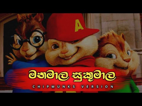 මනමාල සුකුමාල ( MANAMALA SUKUMALA) | chiomunk version | sinhala song ...