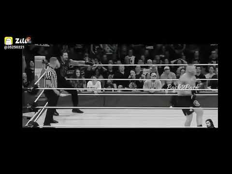 Roman raings vs broklesner fight ##video best