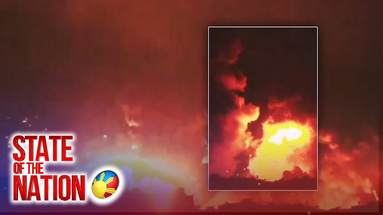 Sunod-sunod na pagsabog, yumanig malapit sa main airport ng Beirut ...