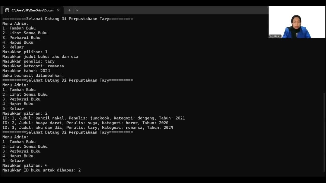 UAS Struktur Data CSF204 - YouTube