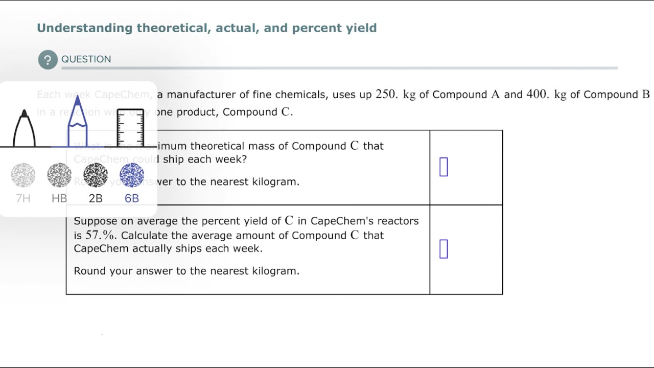 Aleks Understanding Theoretical Actual And Percent Yield YouTube aleks-understanding-theoretical-actual-and-percent-yield-youtube