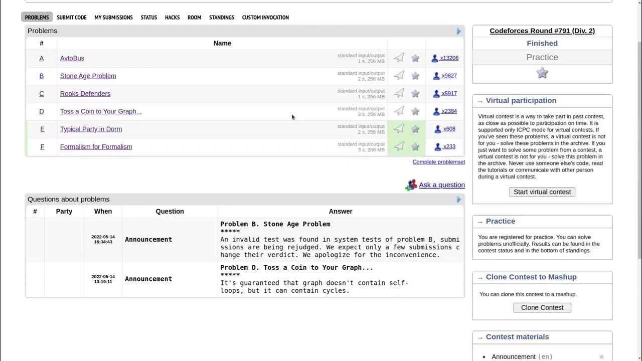 Day 11: Codeforces upsolving and APIO 2021 - YouTube