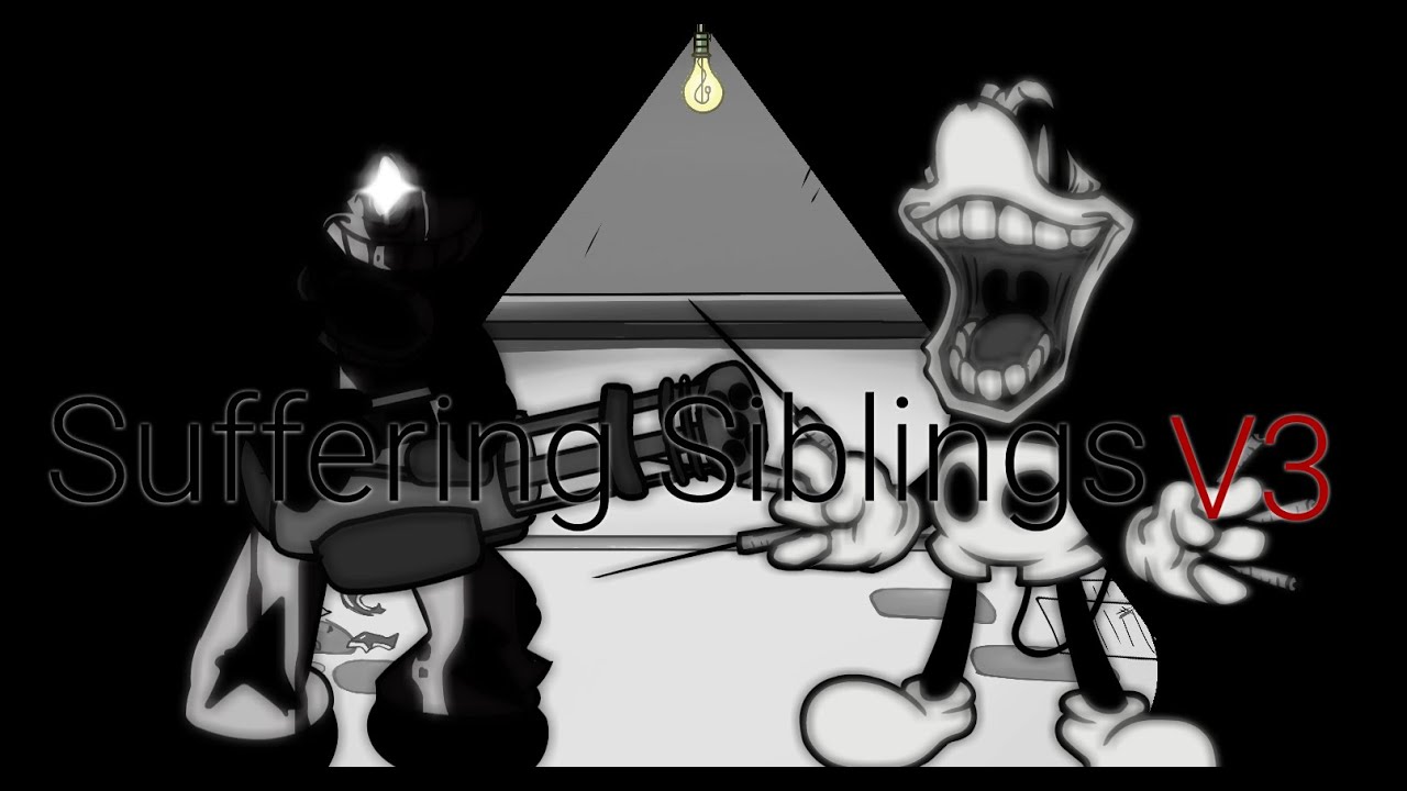 【FNF】Suffering Siblings V3 but WI Oswald and WI Mickey Mouse sings it ...