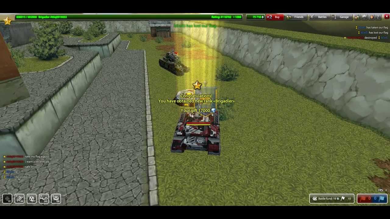Tanki Online Ranking - Brigadier - YouTube
