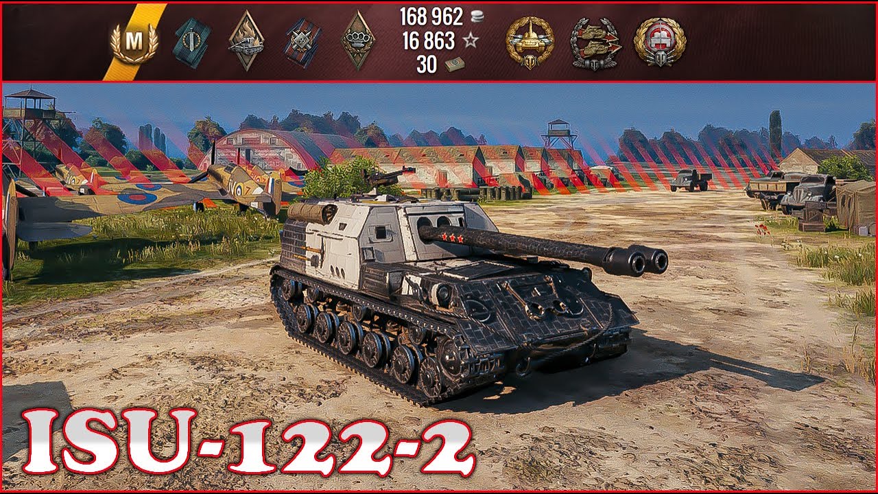 ISU-122-2 - World of Tanks UZ Gaming - YouTube