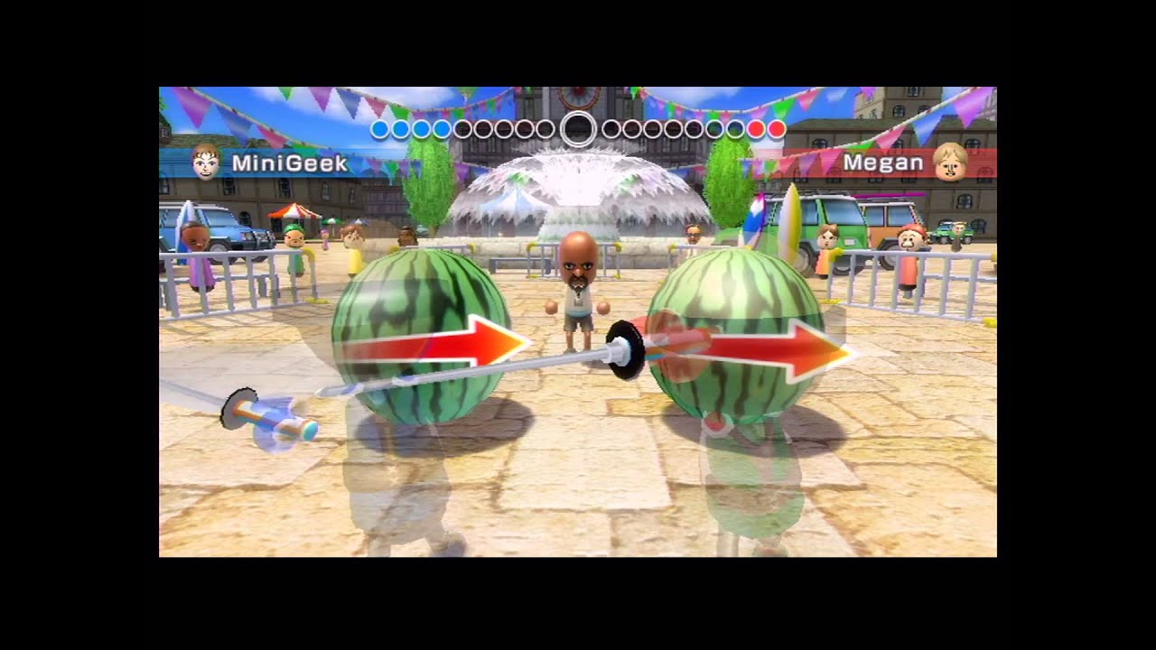 Wii Sports Resort: Swordplay Speed Slice - YouTube