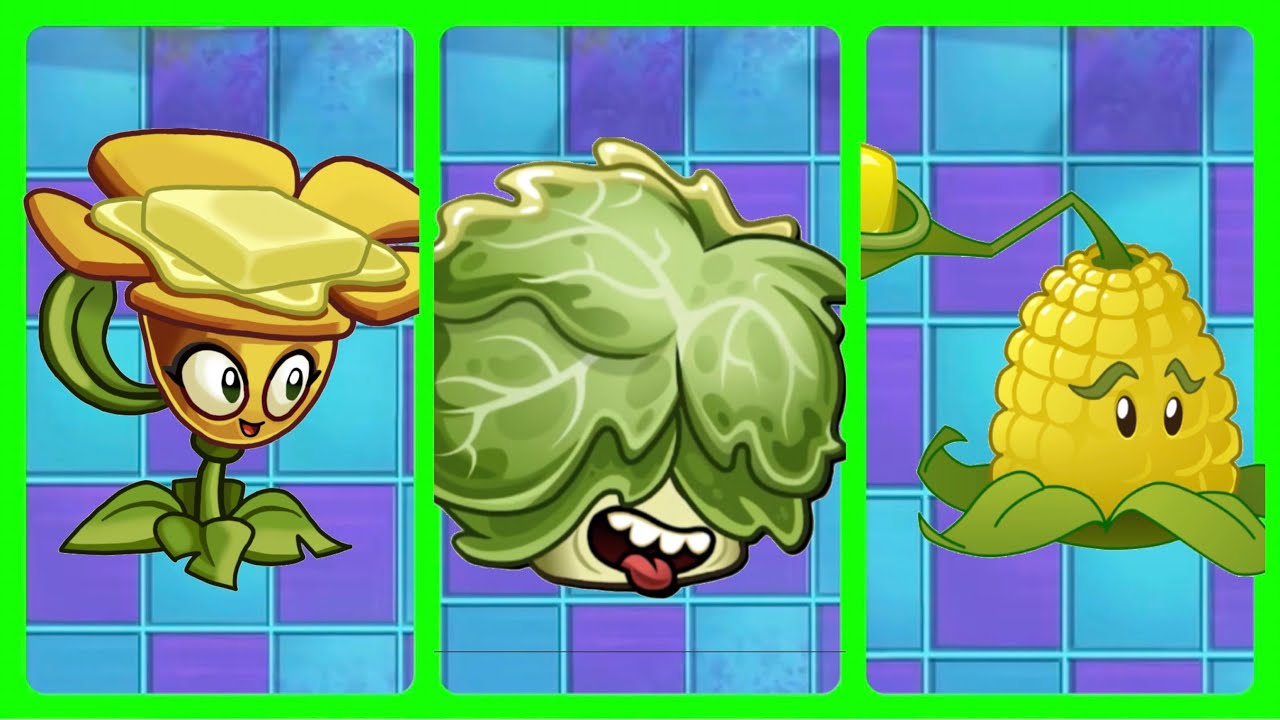 Butter plants Journey in PvZ 2 - YouTube
