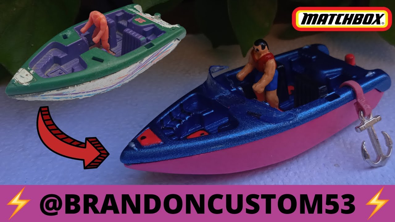 MATCHBOX - CUSTOM SKI BOAT ⚡⚡ - YouTube