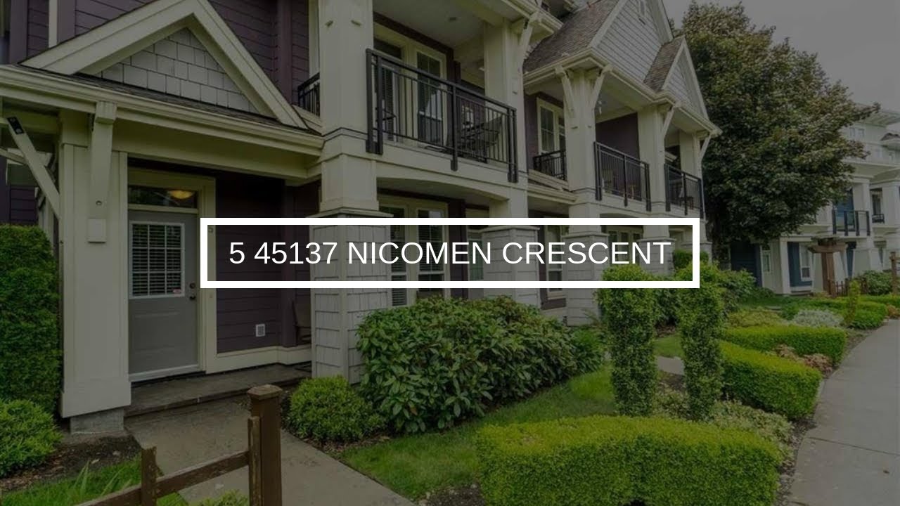 5 45137 NICOMEN CRESCENT | Chilliwack Real Estate - YouTube